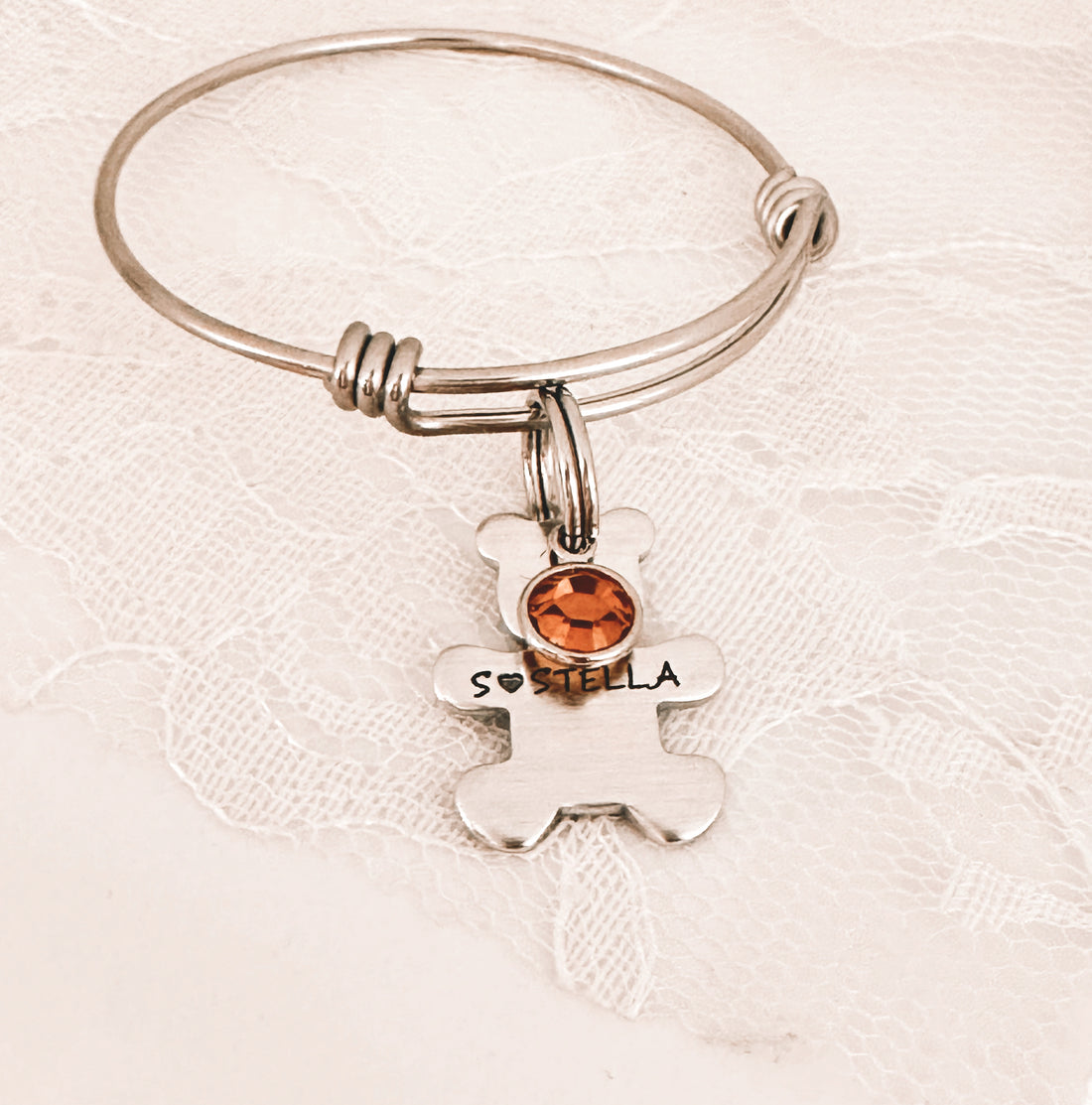 GIRLS BANGLE BRACELET – Made with Love by Angie