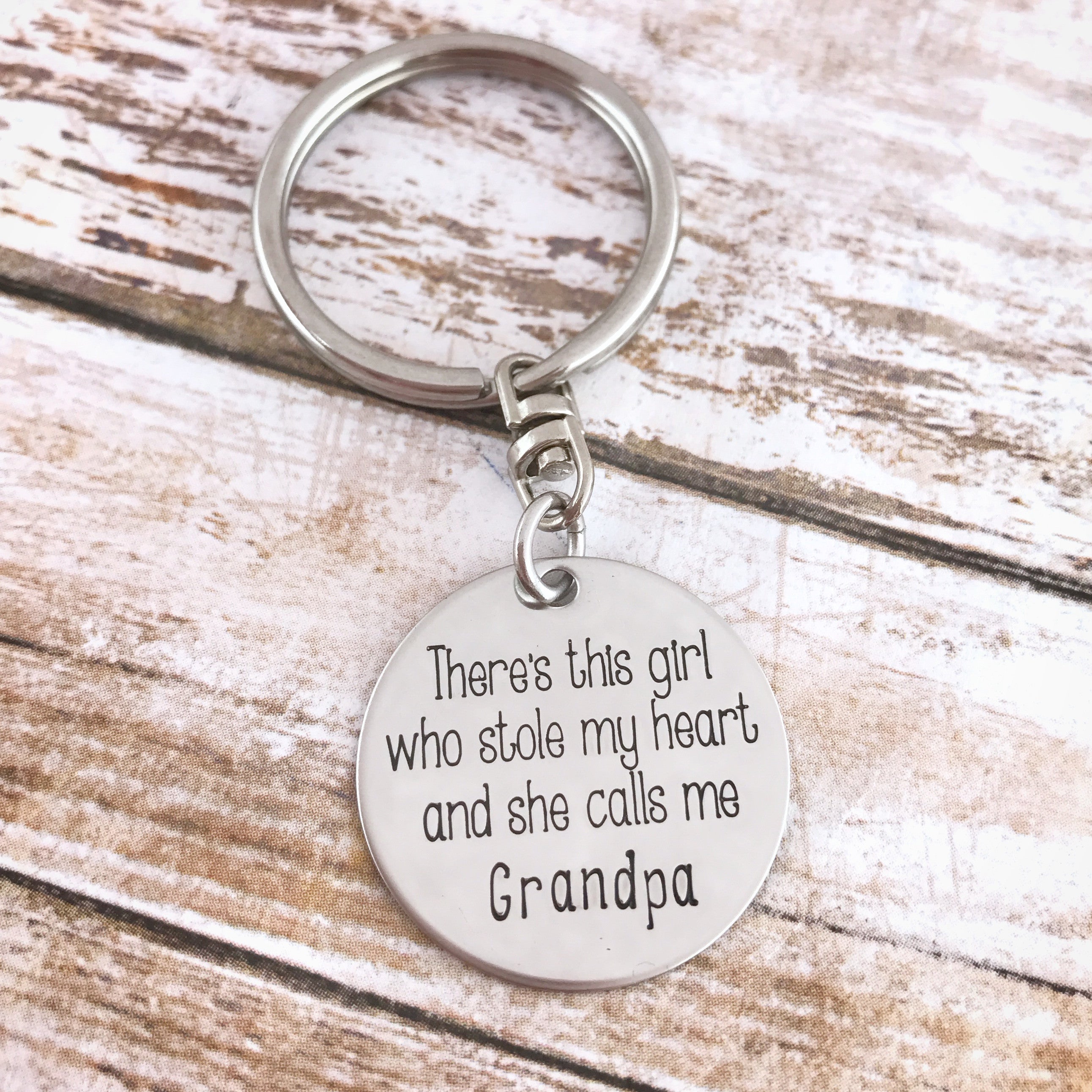 GIRL MEANINGFUL DISK KEYCHAIN – Made with Love by Angie