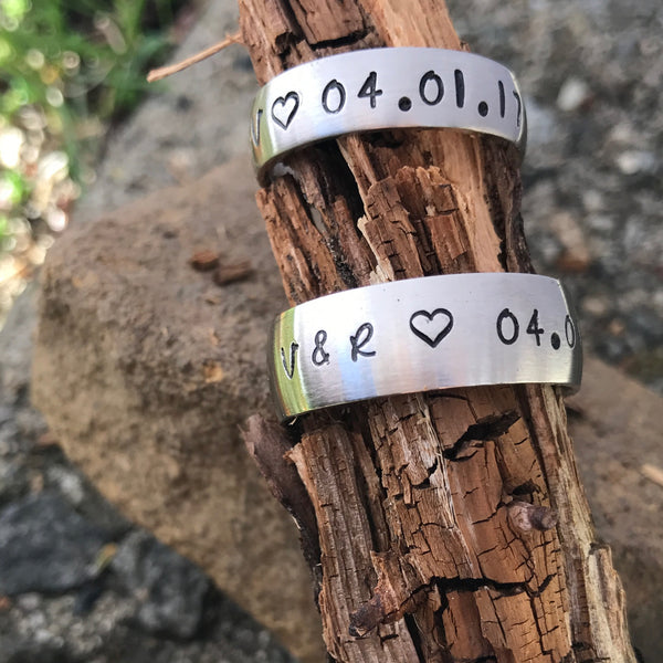 BRUSH FINISH RING – Made with Love by Angie