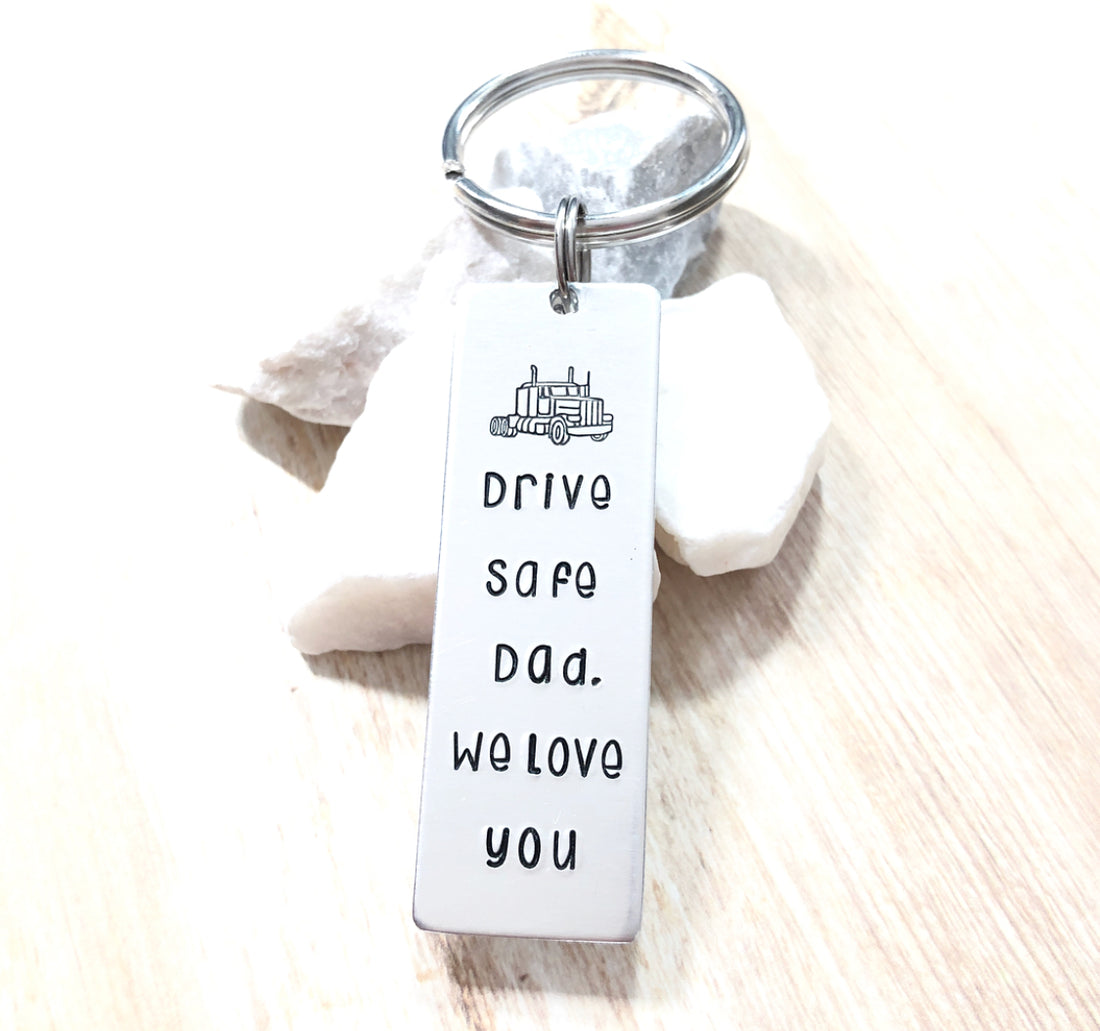 TRUCK DRIVER KEYCHAIN – Made with Love by Angie