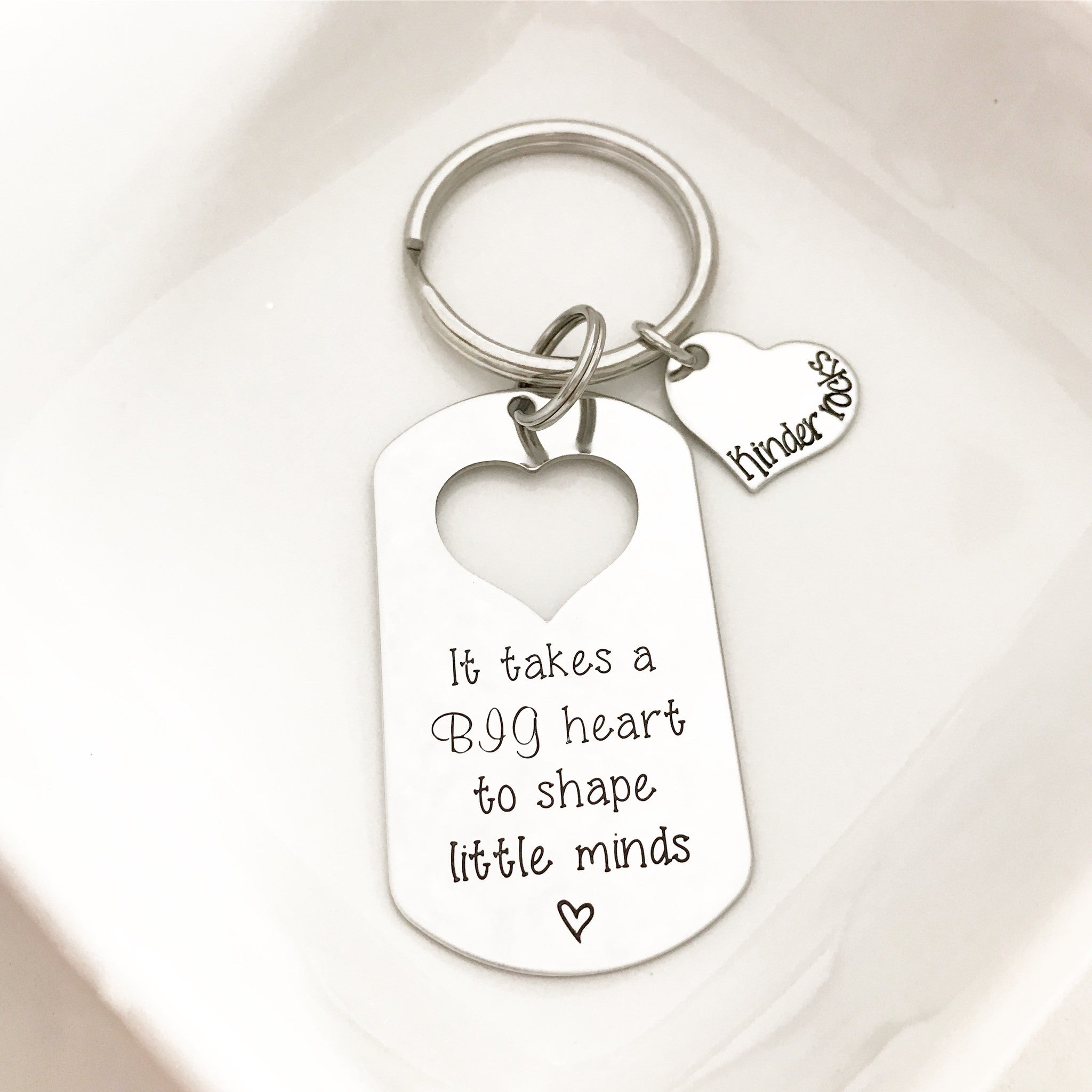 BIG HEART DOG TAG – Made with Love by Angie