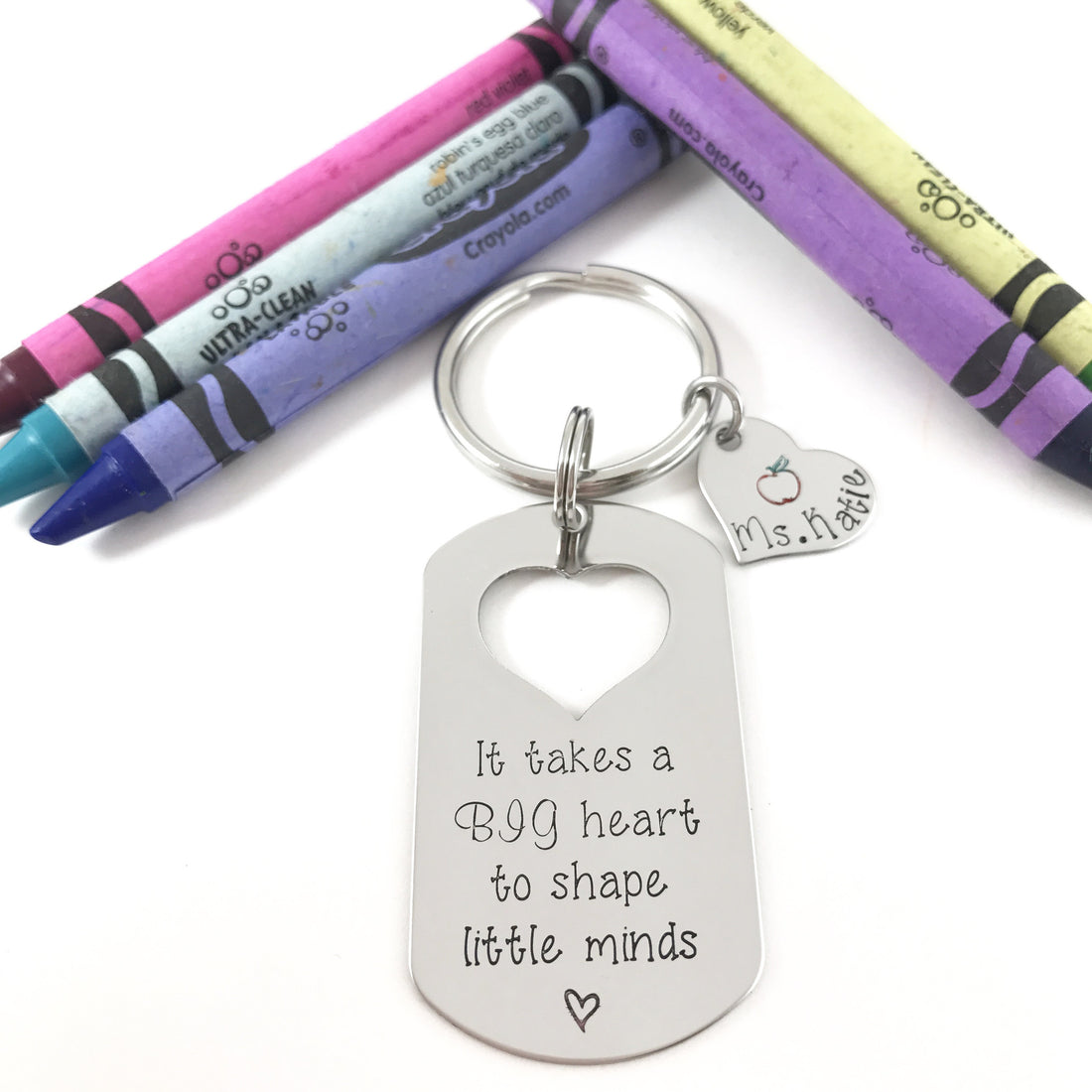 BIG HEART DOG TAG – Made with Love by Angie